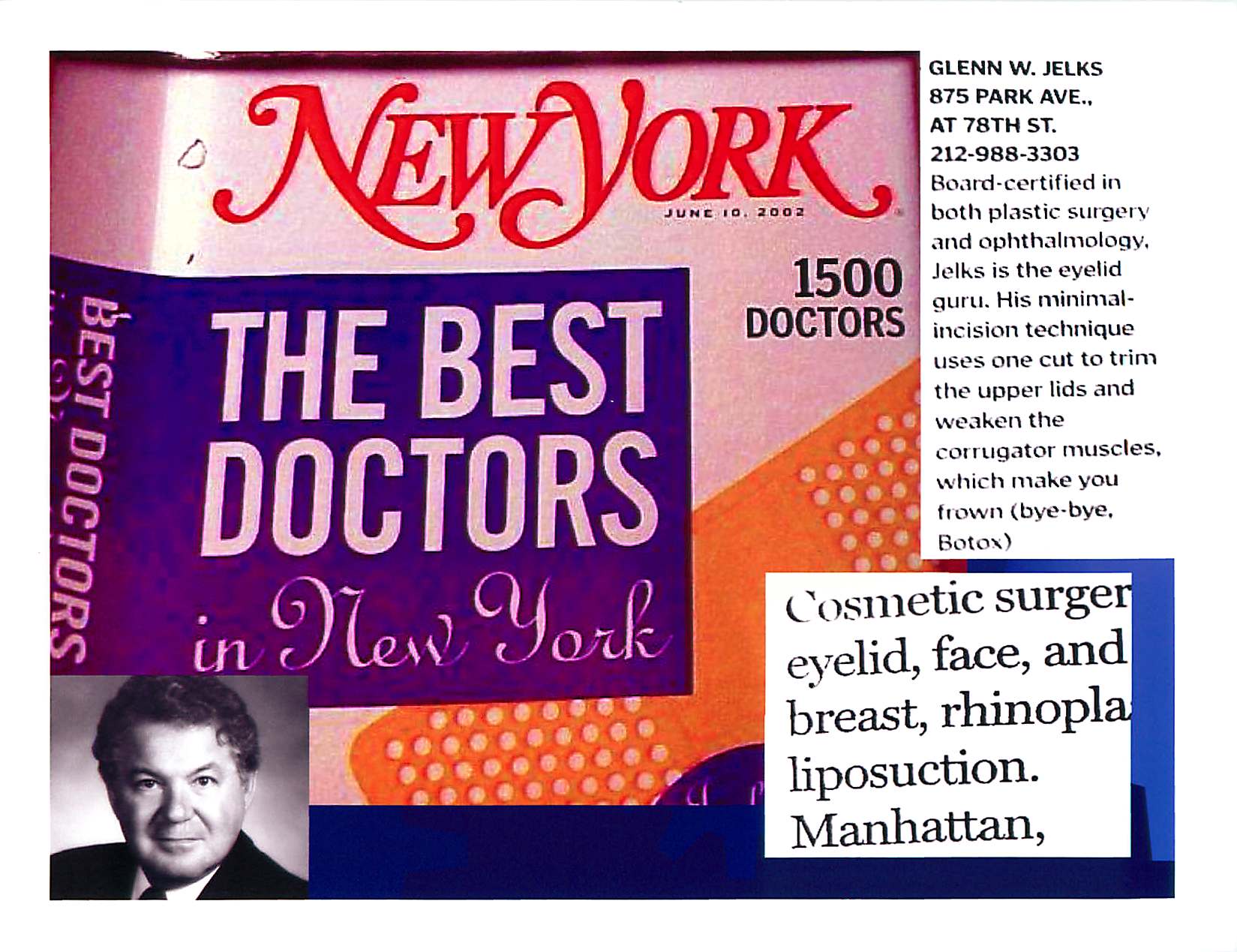 Dr. Jelks honored as New York Best Doctor 2002 – JelksMedical ...